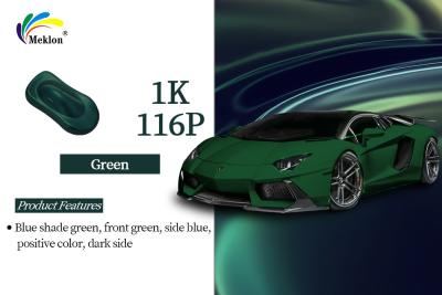 China 1K Through Green Base Coat Auto Paint For Unmatched Coverage High Gloss for sale