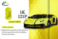 China 1K Lemon Yellow Multi Color Change Chameleon Pigment Spray For Auto Paint for sale