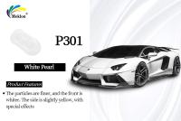 China MSDS Metallic Car Pearl Paint White 1K Basecoat with 1.2mm Nozzle and 2.0-3.0 MPa Pressure Range for sale