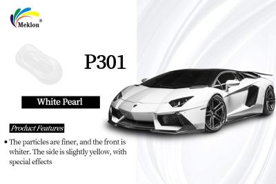 China MSDS Metallic Car Pearl Paint White 1K Basecoat with 1.2mm Nozzle and 2.0-3.0 MPa Pressure Range for sale