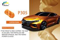 China 1K Copper Pearl Car Paint Glossy Finish Chemical Resistant Stable Efficient And Fast Drying for sale