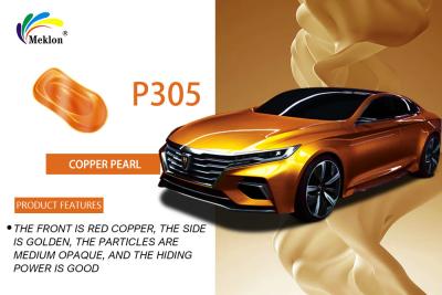 China 1K Copper Pearl Car Paint Glossy Finish Chemical Resistant Stable Efficient And Fast Drying for sale