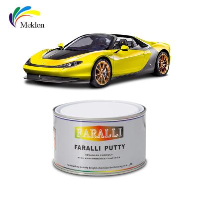 China ISO9000 Polyester Auto Body Filler Putty - 1Kg & 300g Options, 0.1mm Film Thickness, 10-15 Minute Dry Time for sale