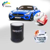 China Meklon P-X08 Low VOC Metallic Silver Car Paint with Sparkling Blue Finish - 1-2 Hour Dry Time for sale