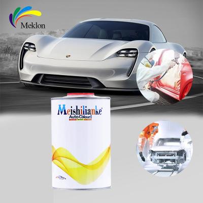 China MEISHILIANKE Acrylic Car Paint Hardener 2K System with 1:2 Mix Ratio and 24h Drying Time for sale