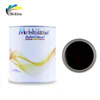 China 1K Acrylic Car Paint Basecoat Black Color Film Thickness 1.5-2.0 Mils for sale