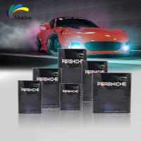China Waterproof Nontoxic Rose Red Car Paint Glossy Automotive Refinishing Products for sale