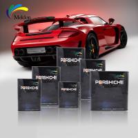 China Nontoxic Heatproof Brilliant Red Car Paint Fade Resistant Top Coat Automotive Car Paint for sale