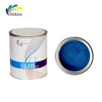 China 1K Auto Body Refinish Car Paint Good Covering Power Transparent Blue for sale