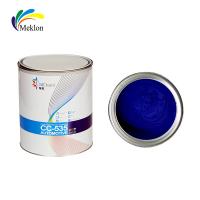 China 1K 2K Blue Tints Refinish Car Paint Auto Body Acrylic Repair Base Spray Coat for sale
