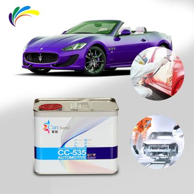China Attractive Layout Car Paint 2K Refinish Auto Paint Acrylic Resin Material for sale