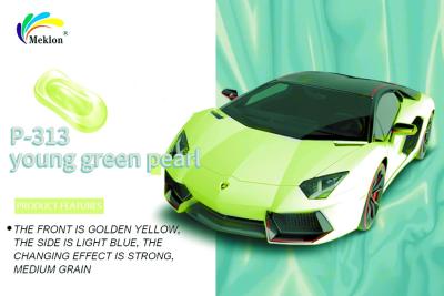 China 1K Young Green Pearl Basecoat For Durable And Long Lasting Automotive Paint for sale