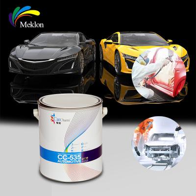 China Highly Durable 2K Through Black Refinish Car Paint For Long Lasting Results for sale