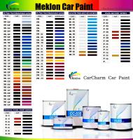 China Highly Durable 2K Through Black Refinish Car Paint For Long Lasting Results for sale