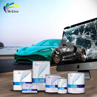 China Ready Mixed Car Paint For Audi LX5D Glacier Blue With Color Matching Coat for sale
