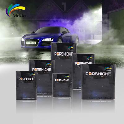 China High Covering Power And Harmless  Refinish Car Paint P-209 Purple Blue For Vehicles for sale