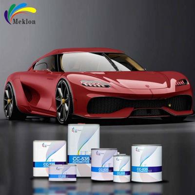 China Advanced Formula Interference Red Pearl Car Paint For Automotive Refinishing Professional Grade for sale