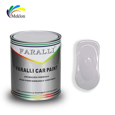 China Premium Metallic Silver Automotive Paint Anti-UV Non-Toxic High-Coverage Spray For Cars for sale
