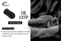 China Multi Color Optional Weather Resistant Metal Car Paint 1K Pure Black Car Paint for sale