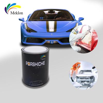 China Automotive Paint Spraying For Car Paint Top Coat 2K Stand Blue Paint Topcoat for sale