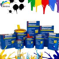 China 2K Orange Car Paint Top Coat Fast Drying Speed And Improved Efficiency for sale