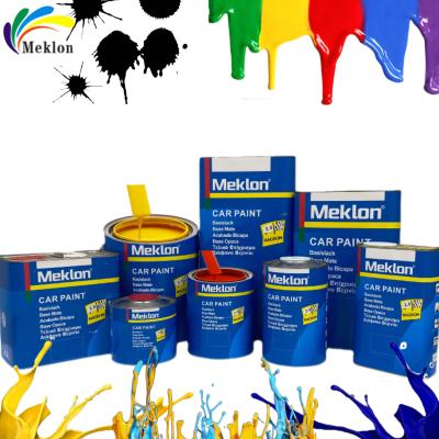 China 2K Orange Car Paint Top Coat Fast Drying Speed And Improved Efficiency for sale