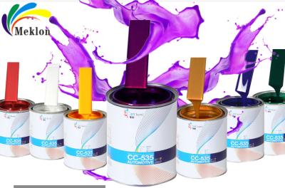China Professional Car Repair Paint, Purple Car Paint 2K Car Repair Topcoat for sale