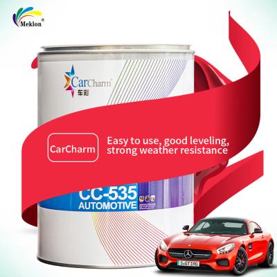 China Customized Formula High Gloss 34K White Pearl Refinish Car Paint For Auto Refinishing for sale