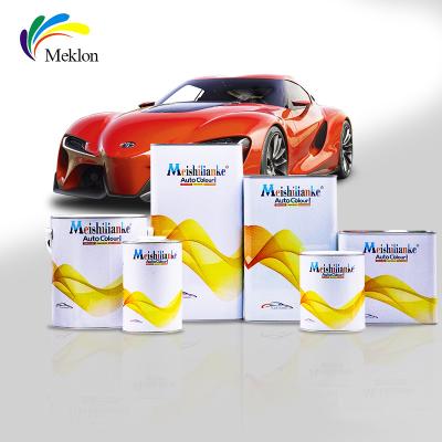 China Orange Automotive Basecoat Paint Acrylic Aotu Coat For Car Repair for sale