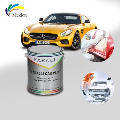 China Long-Lasting And Durable Iron Red Car Paint Top Coat For All Weather Conditions for sale
