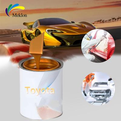 China Russian And Kazakh Model Toyota 1CO Refinish Car Paint For Automotive Repair Paint for sale