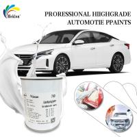 China Nissan ABQ White Pearl Car Paint Gloss Finish 100G Formula with 1:1 Color Restoration for sale
