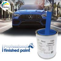 China Benz 189 Black Blue Pearl Ready Mix Car Paint Suitable For Both Partial And Comprehensive Repairs for sale