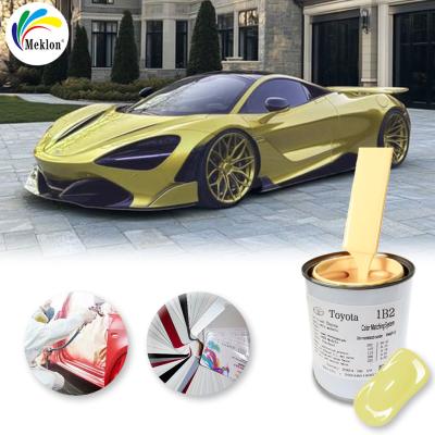 China High Cost And High Gloss Toyota Ready Mixed Car Paint 1B2 Champagne Gold for sale