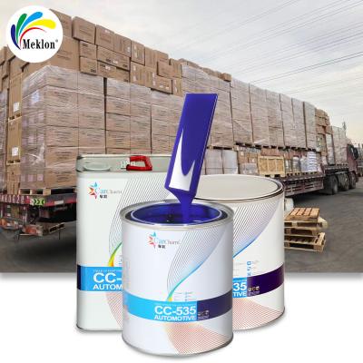 China Brilliant Blue Pearl Car Refinish Paint High Gloss With Auto Supply  Chinese Manufacturers Provide High-quality And Durable Automotive Paint Directly for sale