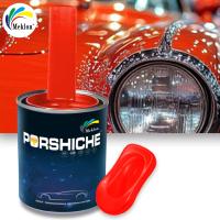 China High Coverage Orange Red 2K Auto Color Repair Refinish Spray Mixing Machine Automotive Paint for sale