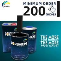 China 2K Automotive Acrylic Resin Black Paint - Professional Top Coat with 10-12 sqm/L Coverage for Auto Refinishing for sale