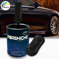 China 2K Automotive Acrylic Resin Black Paint - Professional Top Coat with 10-12 sqm/L Coverage for Auto Refinishing for sale