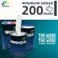 China Meklon Pristine White 2K Automotive Paint - 1L/4L/5L Options, 35-50 Micron Coverage, 24 Hour Cure Time for sale