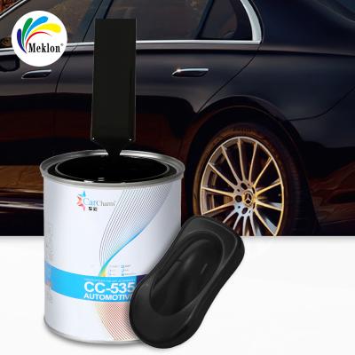 China Black Car Paint Top Coat With Advanced Facilities Strong Adhesion Auto Painting for sale