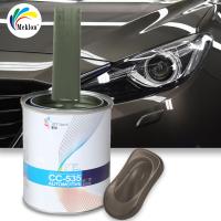 China Meklon 1K Basecoat Pearl Colors Crystal Coating Automotive Spray Paint - Metallic Silver Finish with 3000 sqm Production Facility for sale