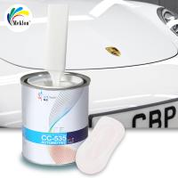 China High Solid High Gloss Acrylic White Car Refinish Paint Automotive Clear Varnish Coating Clearcoat For Cars for sale