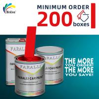 China Cost-Effective Automotive Paint Red High Performance Automotive Auto Refinish Repair Coating Car Paint for sale