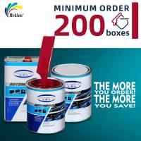 China Auto Body 1K Basecoat Red Colors Crystal Coating Automotive Spray Auto Base Car Paint for sale