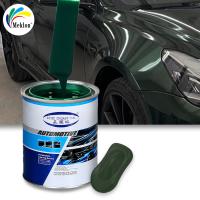 China Automotive Paint Lacquer Scanner Spectrophotometer Auto Refinish 1k Green Repair Manufacturer 2K Car Spray Paint for sale