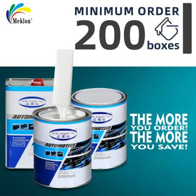 China Highly Responsible Crafted Brilliant White Car Paint Basecoat Factory Suitable For Bulk Purchase Of Car Paint for sale