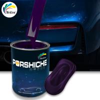 China Superior Adhesion 1K Blue Basecoat Mirror Effect Car Coating Paint Automotive Paint for sale