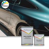 China High Gloss Liquid White Pearl Metallic Purple Car Paint 2K Solid Color Coating Basecoat with Low VOC Water-Based Formula for sale