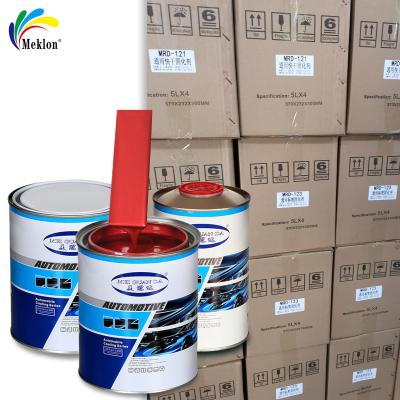 China 1K Red Car Refinish Paint Independent R D And Production Teams With Masterbatch Charts And Color Cards for sale