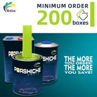 China 1K Yellow Green Car Paint Basecoat For Resistant To Daily Environmental Impacts for sale